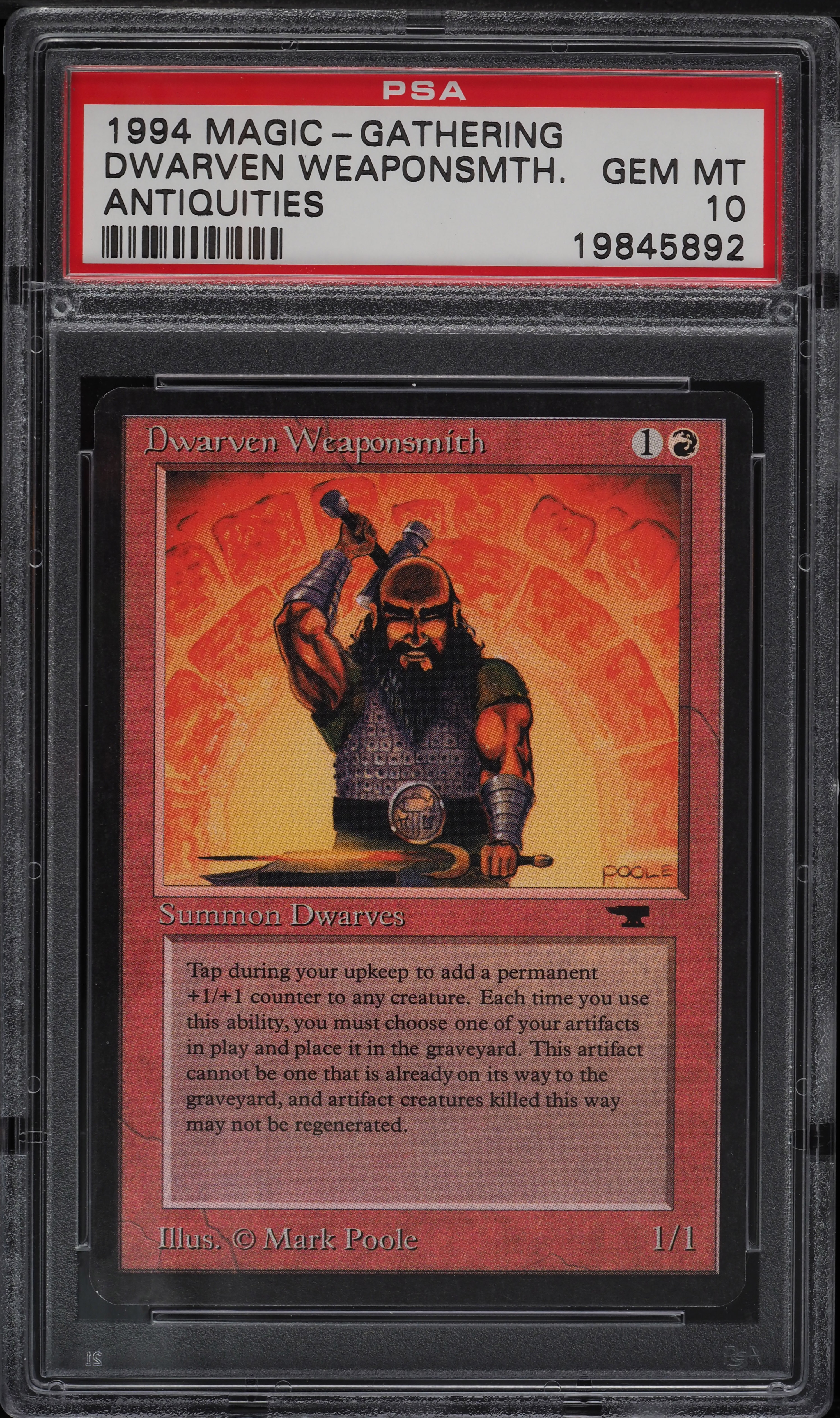 dwarven weaponsmith mtg