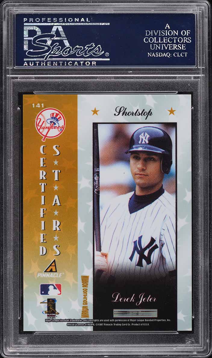 derek jeter 1997 pinnacle