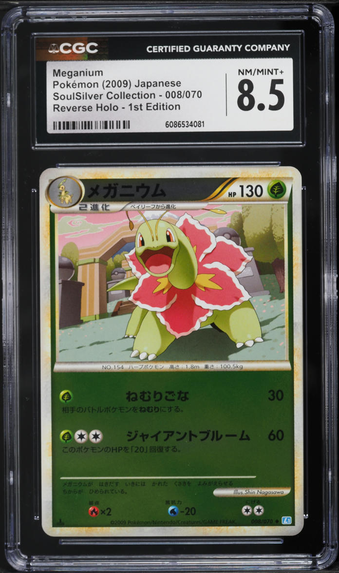 meganium mega evolution holo
