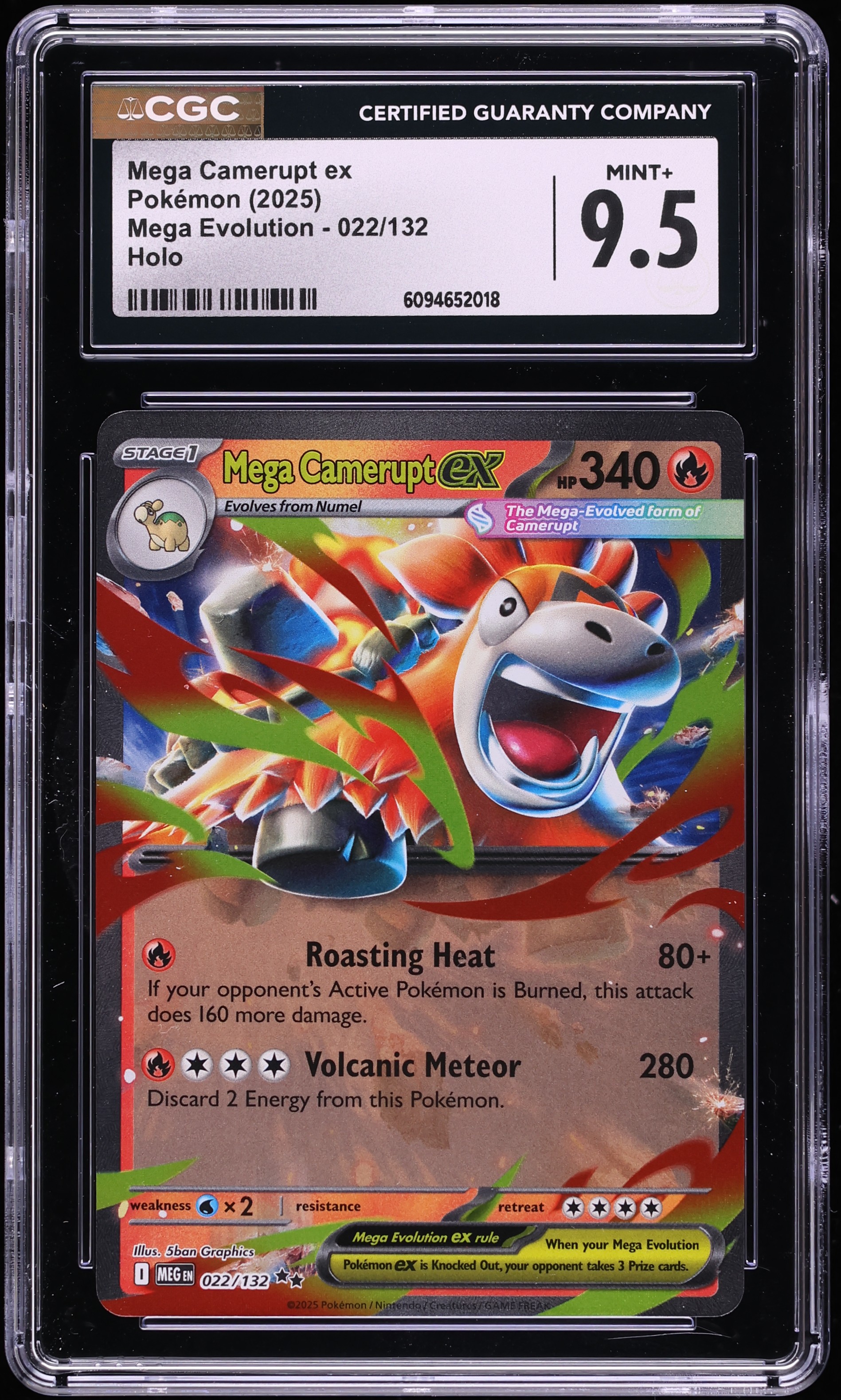 camerupt mega evolution tcg
