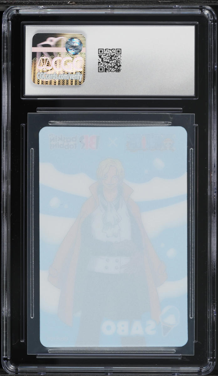 2025 One Piece Japanese Baskin Robbins Ramune Cream Soda Sabo CGC 10 ...