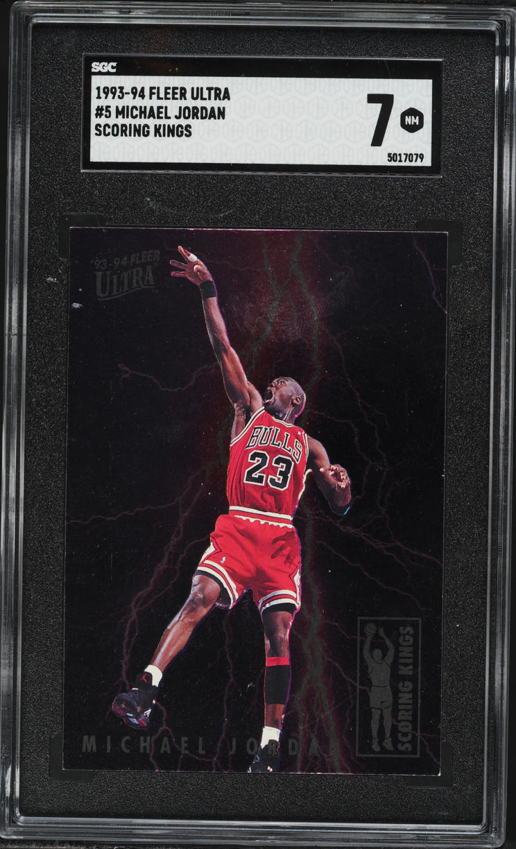 1993 Ultra Scoring Kings Michael Jordan #5 SGC 7 NRMT on Fanatics Collect