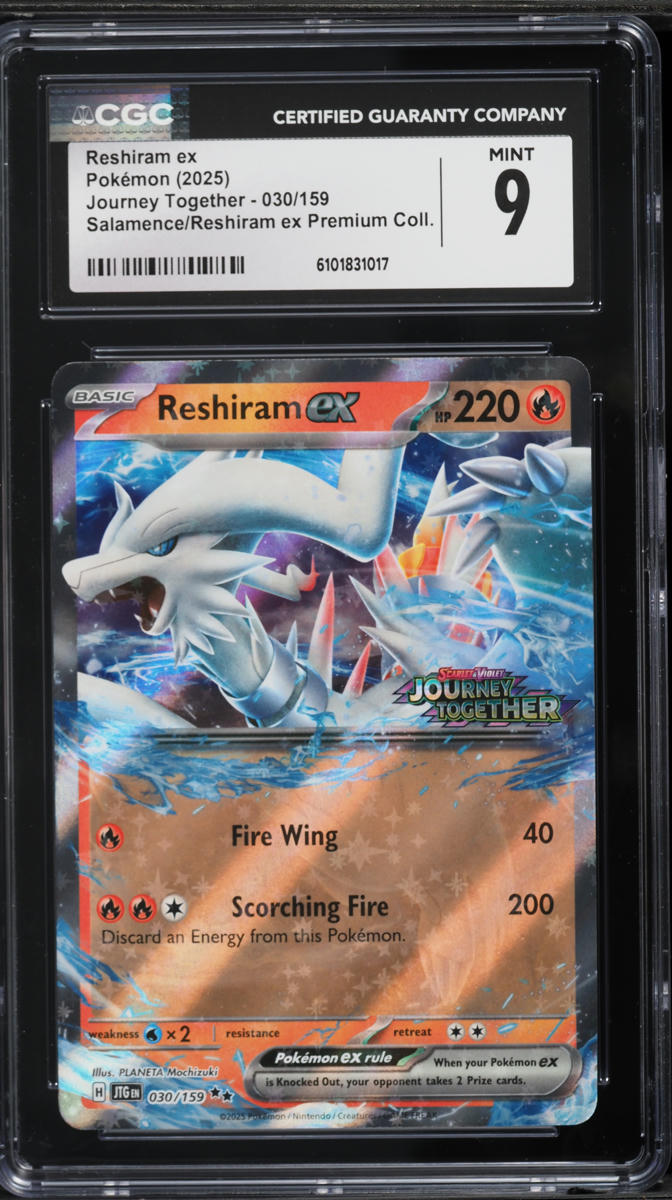 2025 Pokemon SV Journey Together Salamence Premium Collection Holo ...