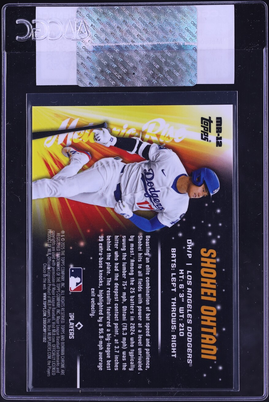 2025 Bowman Chrome Mega Box Meteoric Rise Purple Shohei Ohtani /250 #MR ...