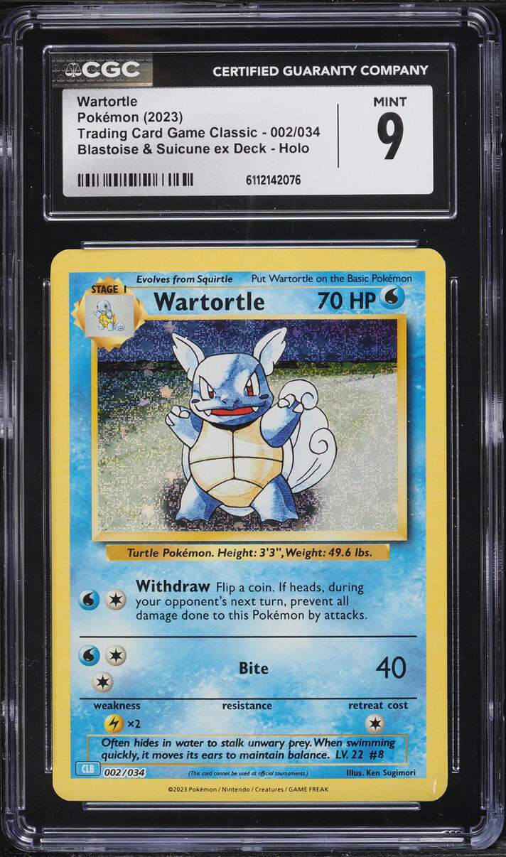 2023 Pokemon Japanese SV TCG Classic Blastoise & Suicune Ex Deck Holo ...