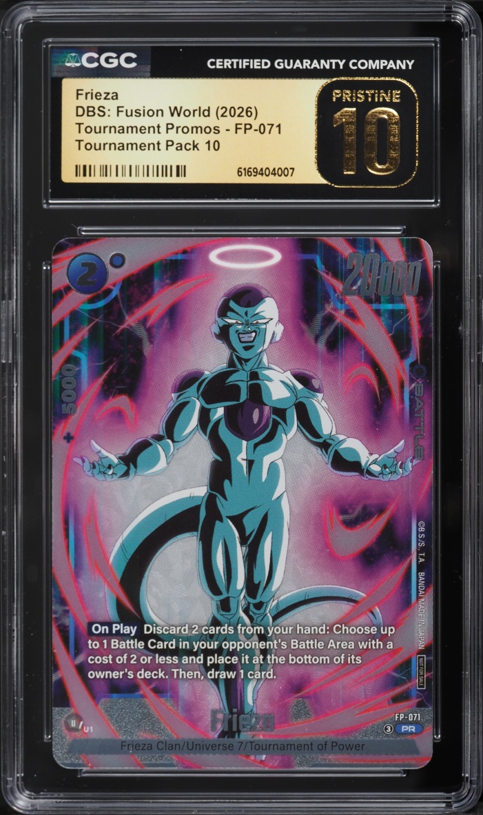 2026 Dragon Ball Super Fusion World Tournament Promos Pack 10 Frieza # ...