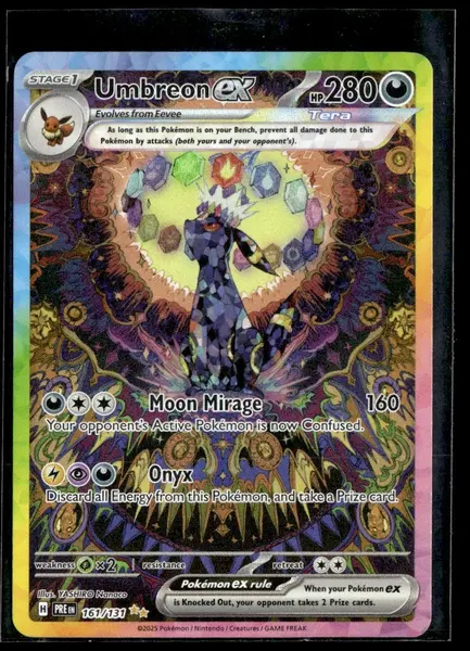 umbreon ex prismatic evolution