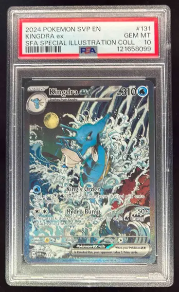 2024 Pokemon SV Black Star Promos - SVP EN Promos #131 Kingdra ex PSA ...
